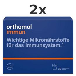 2x Orthomol Immun Granulat Beutel 30 St