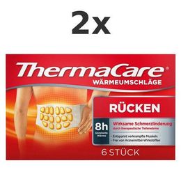 ThermaCare W&auml;rmeumschl&auml;ge R&uuml;ckenschmerzen S-XL Doppelpackung (2x 6St) 12 St