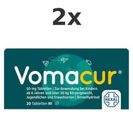 HEXAL&reg; 2x Vomacur Tabletten 20 St