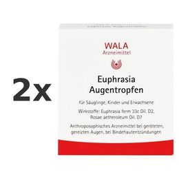 WALA 2x Euphrasia Augentropfen 5 ml