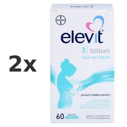 BAYER 2x Elevit 3 Stillzeit Weichkapseln 60 St