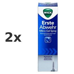 2x Wick Erste Abwehr Nasenspray Spr&uuml;hflasche 15 ml