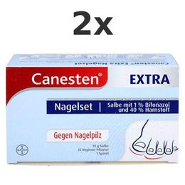 BAYER 2x Canesten Extra Nagelset 1 St