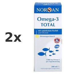2x Norsan Omega-3 Total fl&uuml;ssig 200 ml