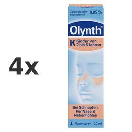 4x Olynth 0,05% f&uuml;r Kinder Nasendosierspray 10 ml