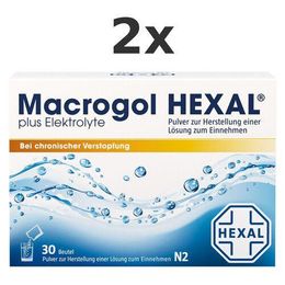 HEXAL&reg; 2x Macrogol HEXAL plus Elektrolyte 30 St