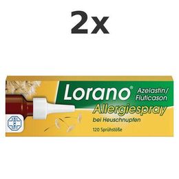 HEXAL&reg; 2x Lorano Azelastin/Fluticason Allergiespr.b.Heuschn. 23 g