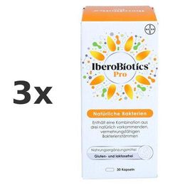 BAYER 3x Iberobiotics Pro Kapseln 30 St