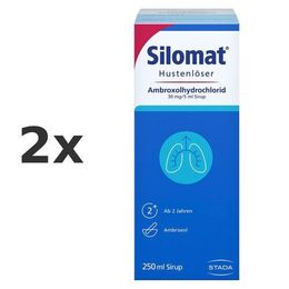 STADA 2x Silomat Hustenl&ouml;ser Ambroxolhydrochlorid 30mg/5ml Set 250 ml