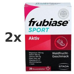STADA 2x Frubiase Sport Waldfrucht Brausetabletten Set 20 St