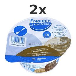 Fresenius 2x Fresubin 2 kcal Creme Cappuccino im Becher Set 4 St