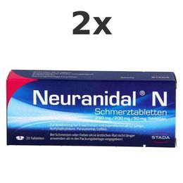 STADA 2x Neuranidal N Tabletten 20 St