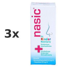 MCM KLOSTERFRAU Vertr. GmbH 3x Nasic f&uuml;r Kinder Nasenspray 10 ml