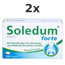 MCM KLOSTERFRAU Vertr. GmbH 2x Soledum Kapseln forte 200 mg 100 St