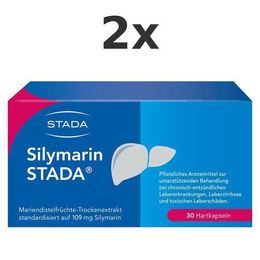 2x Silymarin STADA 109 mg Hartkapseln 30 St