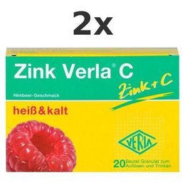 Verla-Pharm Arzneimittel GmbH & Co. KG 2x Zink Verla C Granulat 20 St