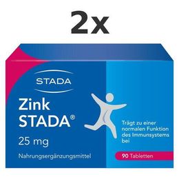 2x Zink STADA 25 mg Tabletten 90 St