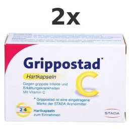 kohlpharma 2x Grippostad C Hartkapseln 24 St