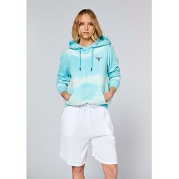 Chiemsee Hoodie in Hellblau - 48% | Gr&ouml;&szlig;e L | Damen-sweatshirts-jacken