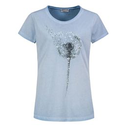 fresh made Shirt in Hellblau - 53% | Gr&ouml;&szlig;e XL | Damen-tops