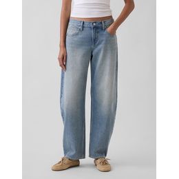 GAP Jeans - Barrel fit - in Hellblau - 66% | Gr&ouml;&szlig;e W32 | Damenjeans