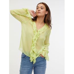 ORSAY Bluse in Gr&uuml;n - 46% | Gr&ouml;&szlig;e 38 | Damen-blusen
