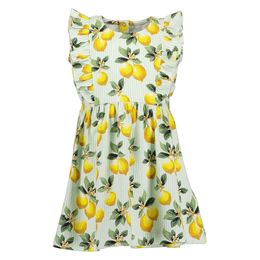 Blue Seven Kleid in Gr&uuml;n/ Gelb - 15% | Gr&ouml;&szlig;e 122 | Kinderkleider