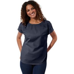 WITT WEIDEN Bluse in Dunkelblau - 38% | Gr&ouml;&szlig;e 46 | Damen-blusen