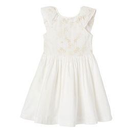 Vertbaudet Kleid ''Johanna'' in Wei&szlig; - 45% | Gr&ouml;&szlig;e 104 | Kinderkleider