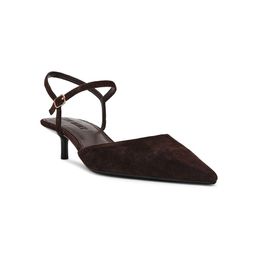 Steve Madden Leder-Slingpumps "Adelaide" in Braun - 58% | Gr&ouml;&szlig;e 39 | Pumps
