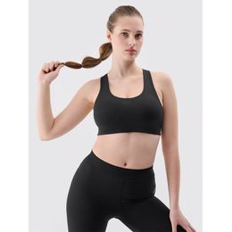 4F Sport-BH in Schwarz - 30% | Gr&ouml;&szlig;e XL | Damen-sportunterwaesche