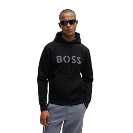 HUGO BOSS Fashion Hoodie in Schwarz - 35% | Gr&ouml;&szlig;e S | Herren-sweatshirts-jacken