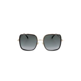 Jimmy Choo Damen-Sonnenbrille in Gold/ Schwarz - 69% | Gr&ouml;&szlig;e 57 | Damen-brillen