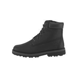Timberland Leder-Boots "Courma Kid Traditional" in Schwarz - 14% | Gr&ouml;&szlig;e 36 | Kinderstiefel