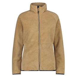 CMP Fleecejacke in Beige - 44% | Gr&ouml;&szlig;e 38 | Damenjacken