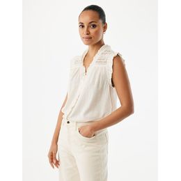 Mexx Bluse in Creme - 56% | Gr&ouml;&szlig;e 34 | Damen-blusen