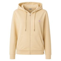 U.S. Polo Assn. Sweatjacke in Beige - 47% | Gr&ouml;&szlig;e L | Damen-sweatshirts-jacken
