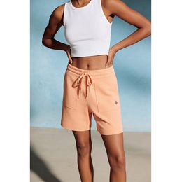 U.S. Polo Assn. Sweatshorts in Orange - 22% | Gr&ouml;&szlig;e M | Shorts