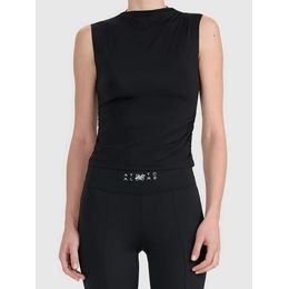 4F Trainingstop in Schwarz - 32% | Gr&ouml;&szlig;e M | Damen-outdoor-tops-shirts