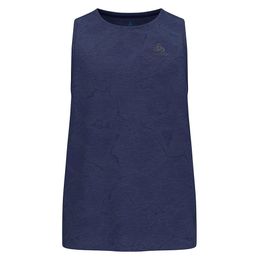 Odlo Lauftop "Zeroweight Engineered Chill" in Dunkelblau - 39% | Gr&ouml;&szlig;e L | Herren-sportshirts