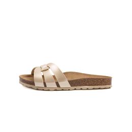 billowy Pantoletten in Gold - 41% | Gr&ouml;&szlig;e 39 | Damen-pantoletten