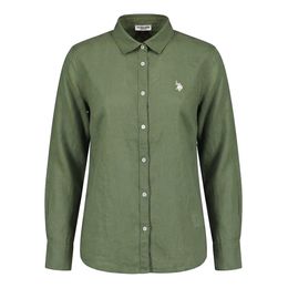 U.S. Polo Assn. Hemd - Regular fit - in Oliv - 34% | Gr&ouml;&szlig;e M | Damen-blusen