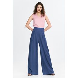 Nife Marlenehose in Blau - 74% | Gr&ouml;&szlig;e 42 | Damenhosen