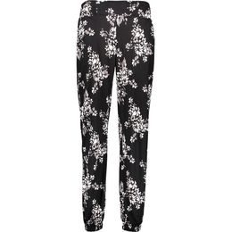 Lascana Pyjama-Hose in Schwarz/ Creme - 47% | Gr&ouml;&szlig;e 34 | Damen-loungewear