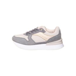 Tommy Hilfiger Shoes Leder-Sneakers in Grau/ Rosa - 66% | Gr&ouml;&szlig;e 39 | Damen-sneakers