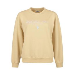 U.S. Polo Assn. Sweatshirt in Beige - 42% | Gr&ouml;&szlig;e S | Damen-sweatshirts-jacken