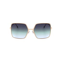 ISABEL MARANT &Eacute;TOILE Damen-Sonnenbrille in Gold/ Hellblau - 78% | Gr&ouml;&szlig;e 58 | Damen-brillen