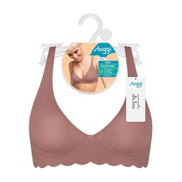Sloggi Soft-BH "Zero Microfibre 2.0" in Hellbraun - 52% | Gr&ouml;&szlig;e XS | Damen-bhs