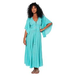 Aller Simplement Kleid in T&uuml;rkis - 69% | Gr&ouml;&szlig;e 34-40 | Damen-kleider