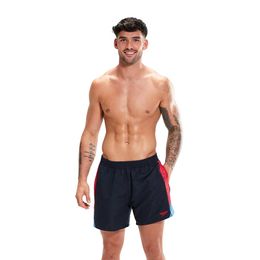 Speedo Badeshorts "Hyperboom" in Dunkelblau - 22% | Gr&ouml;&szlig;e L | Herren-bademode-sport